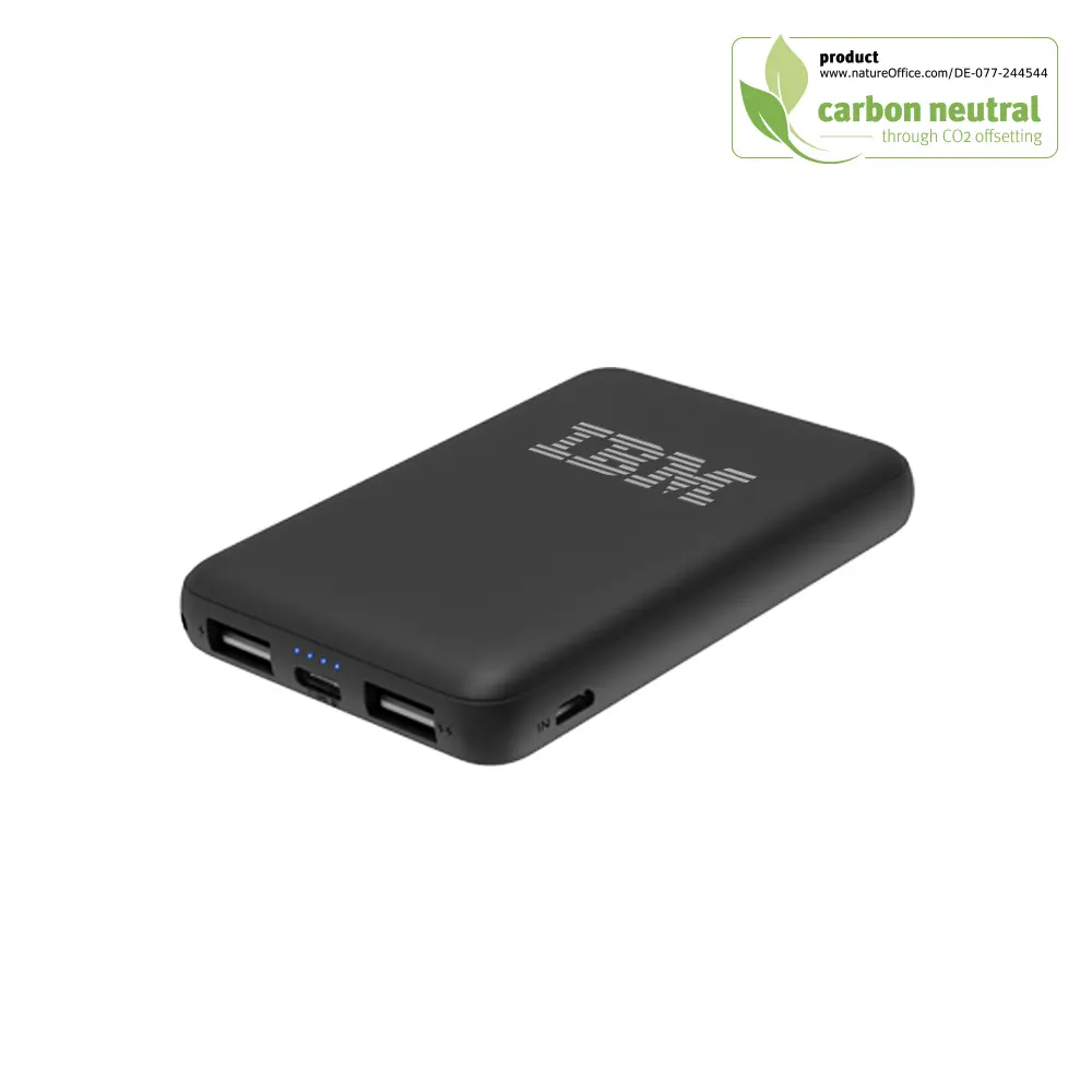 Zeta 5,000mAh power bank (Li-poly), ABS/PC | Langhoff